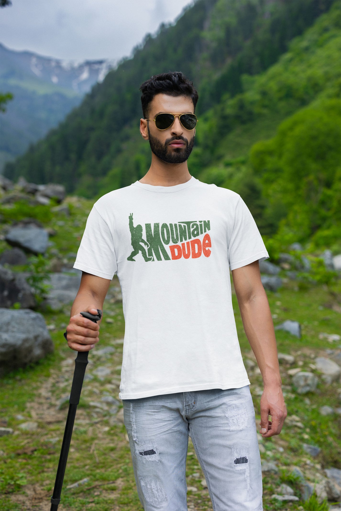 Mountain Dude Graphic T-Shirt | C&B Crafts